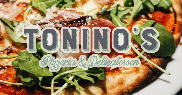 Pizza Menu - Tonino's Pizzeria - Delivery - Collection